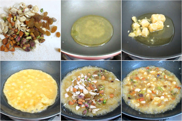 Dry Fruit Chikki ~ Lohri Special Dishes