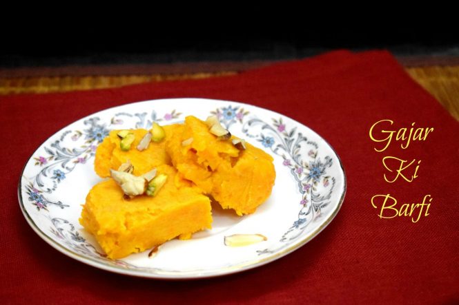 Carrot Burfi | How to make Gajar Barfi