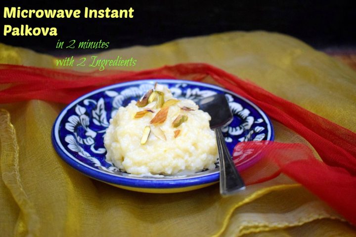 Microwave Instant Palkova with 2 Ingredients in 2 Minutes