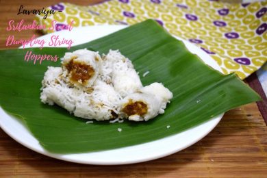 Lavariya | Sri Lankan Sweet Dumpling String Hoppers