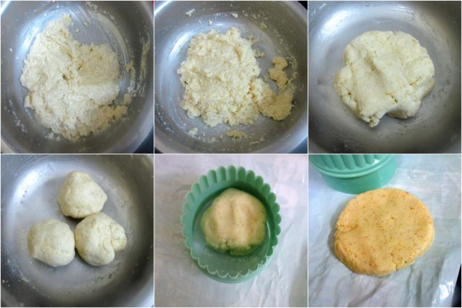 Harcha ~ Moroccan Semolina Pan Fried Flatbread