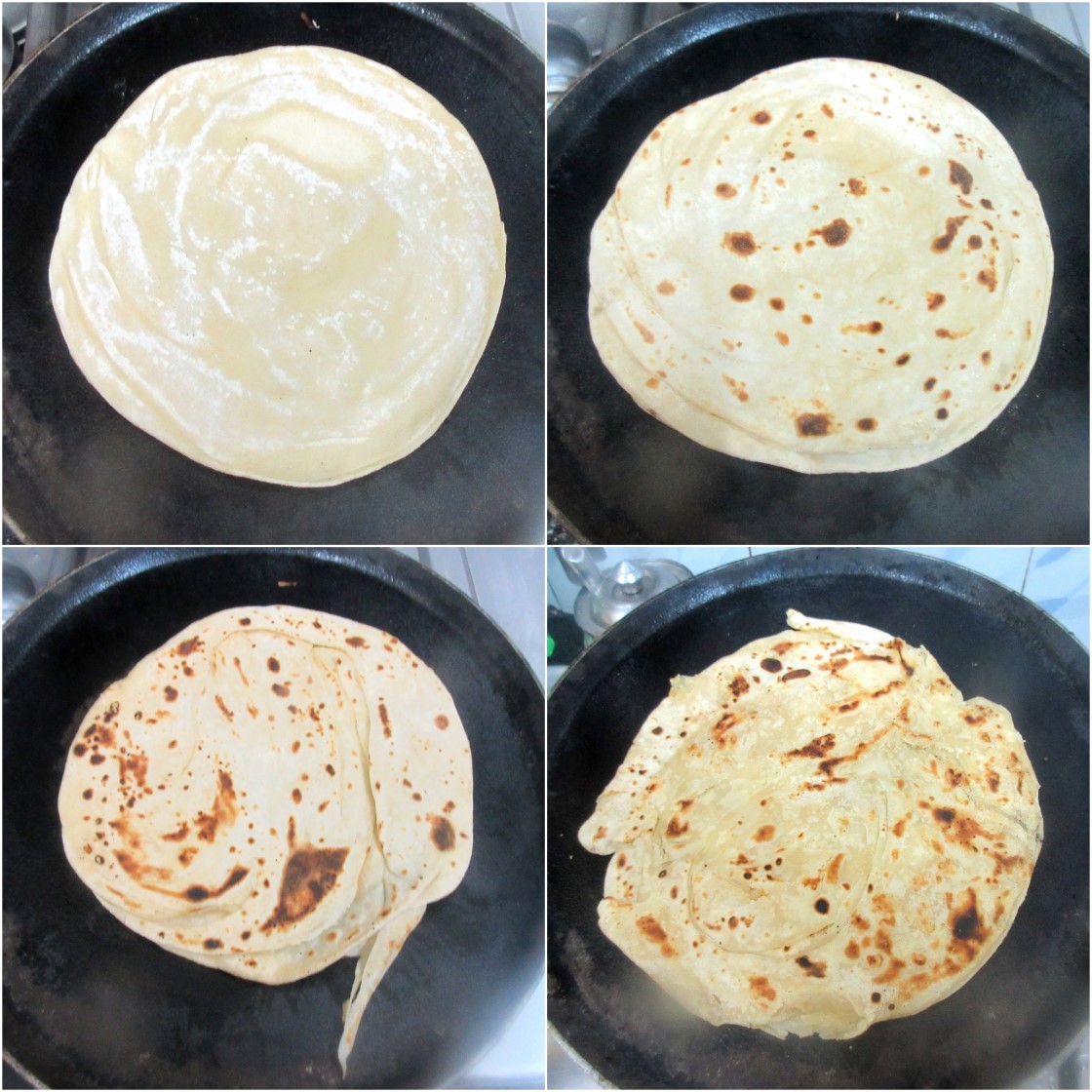 Warqi Paratha | How to make Layered Parotta