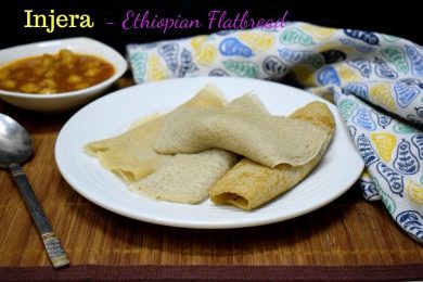 Injera | Quick Ethiopian Flatbread Injera Style