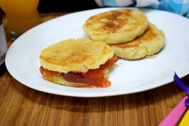 Harcha ~ Moroccan Semolina Pan Fried Flatbread