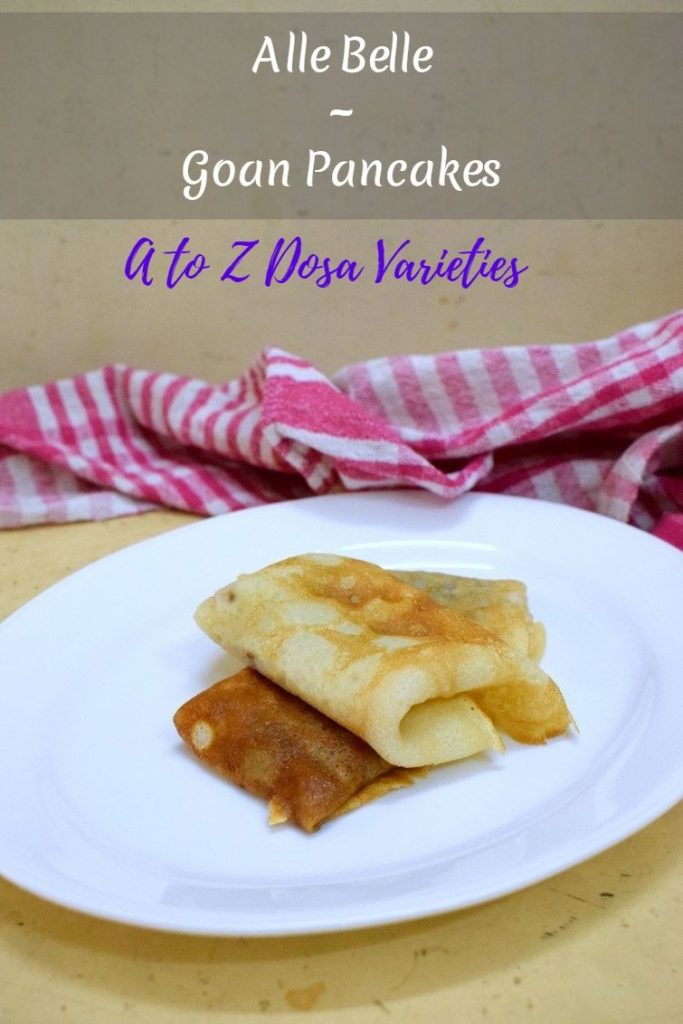Alle Belle | Goan Coconut Jaggery Pancake