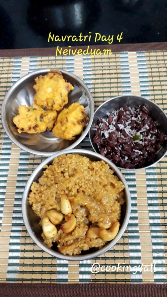 Dalia Panakarkandu Kesari ~ Navratri Day 4