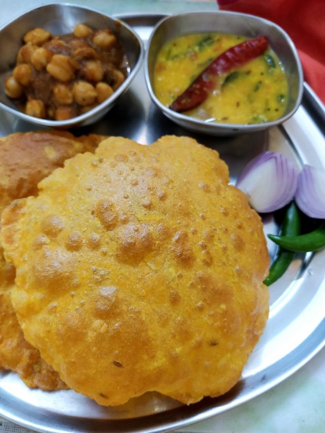 Dudyache Wade | Spicy Pumpkin Poori ~ A to Z Indian Pooris