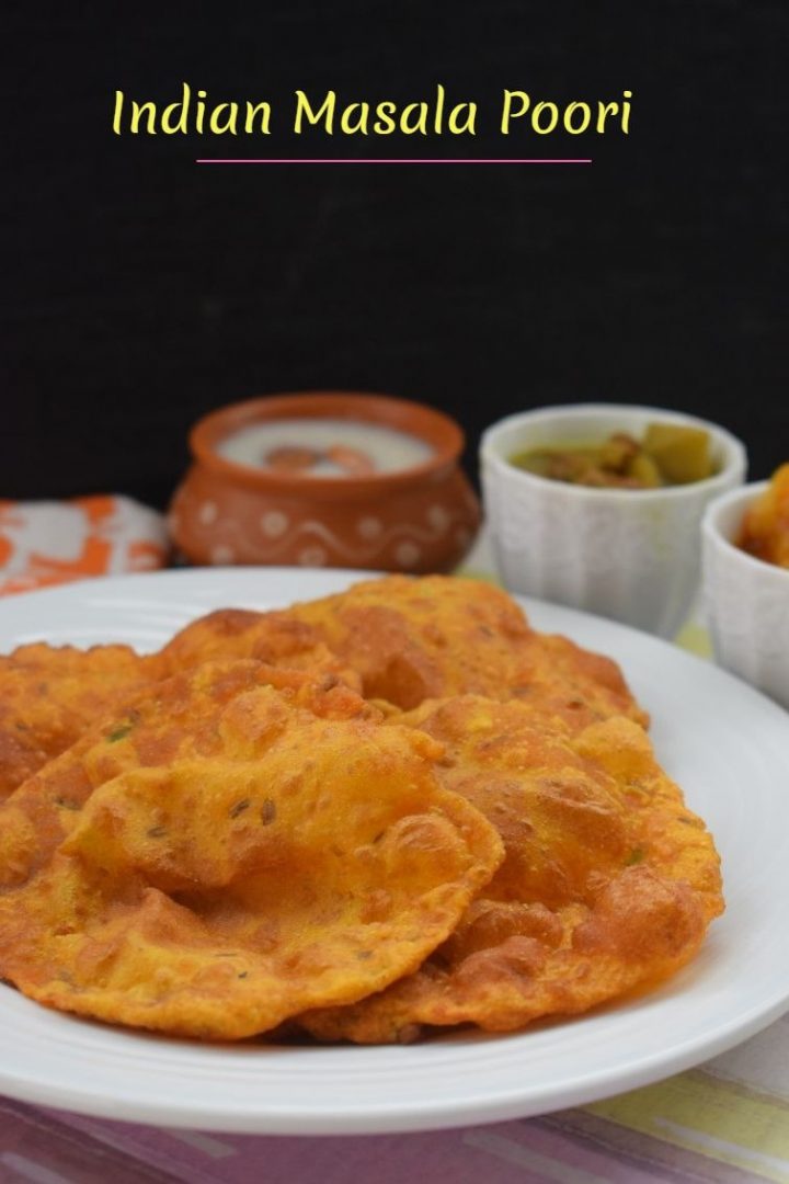 Indian Masala Poori ~ A to Z Indian Pooris