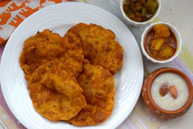 Indian Masala Poori ~ A to Z Indian Pooris