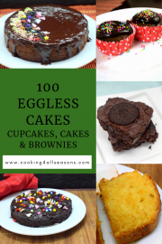 Over 100 Eggless Cake Recipes