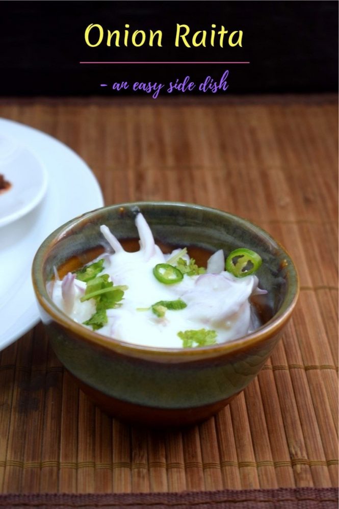 Onion Raita | How to make Onion Raita for Biryani