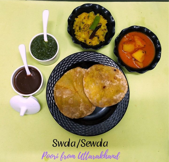 Swala or Sewala from Uttarakhand ~ A to Z Indian Pooris