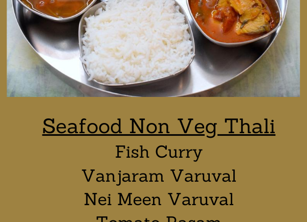 South Indian Non Veg Thali Menu List 5 ~ Fish Gravy