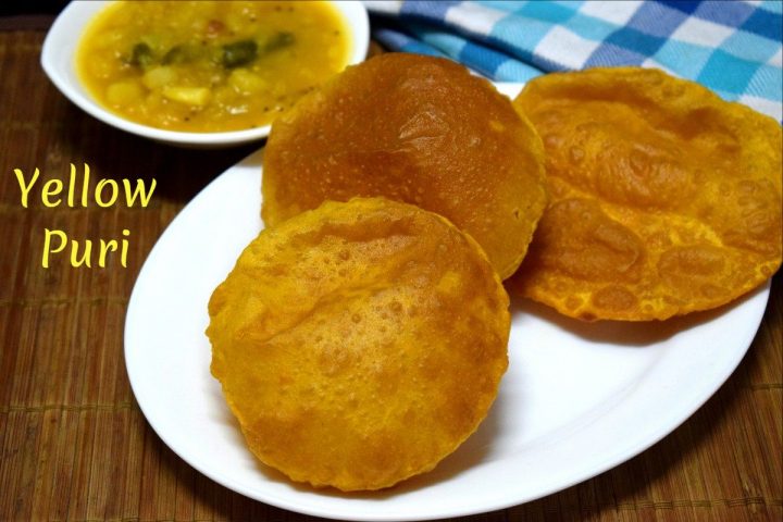 Yellow Puri ~ A to Z Indian Pooris