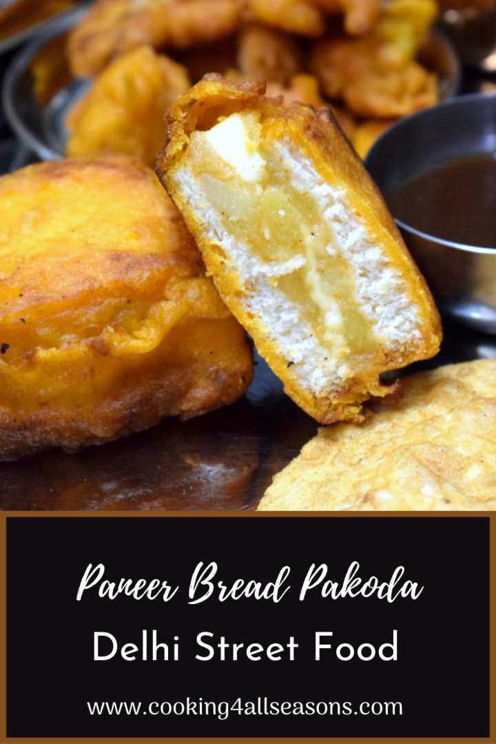 Aloo Paneer Bread Pakora | Stuffed Paneer Bread Pakora