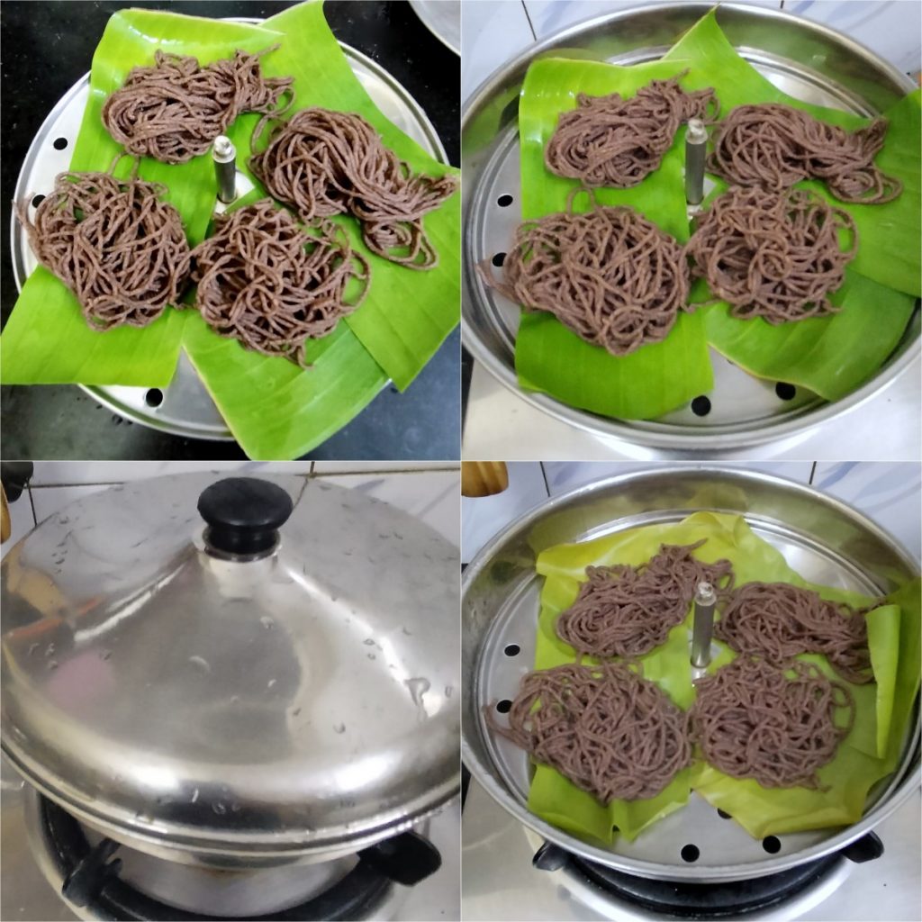 Nachni Semiya | Ragi Idiyappam | Ragi Nool Puttu
