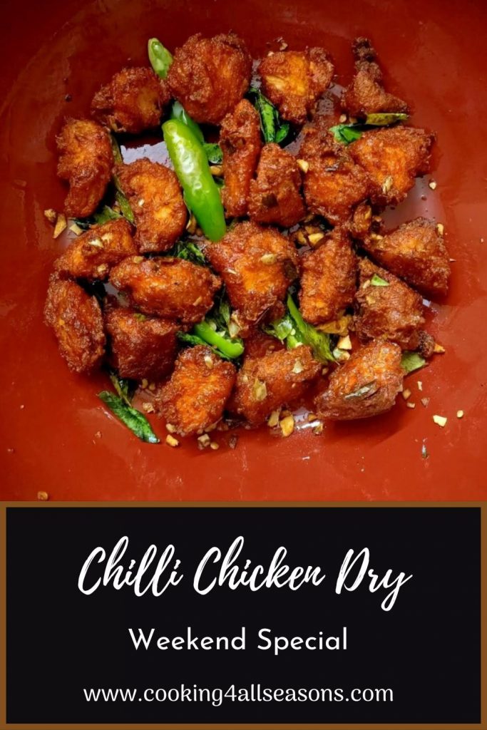 Chilli Chicken Dry ~ Restaurant Style