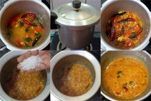 Endu Mirapakaya Pappu ~ Dry Red Chilli Dal